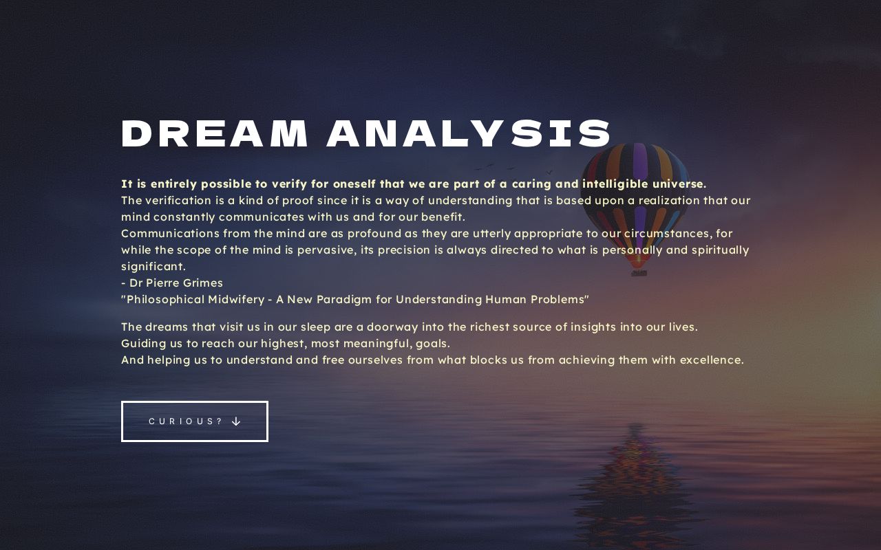 Dream Analysis